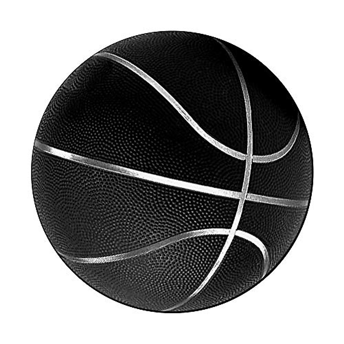 Basketball Black and White Basketball Sports Gift PopSockets PopGrip: Swappable Grip for Phones & Tablets