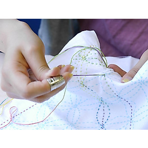 Nazca Sashiko cloth indigo 15