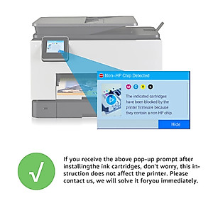 Remanufactured Ink Cartridge Replacement for HP 962XL 962 XL for HP OfficeJet Pro 9015 9025 9010 9018 9020 9012 Printer HP962 962 XL 962XL Ink (4 Combo Pack)