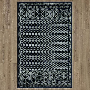 Mohawk Home Caspian Navy 8' x 10' Area Rug