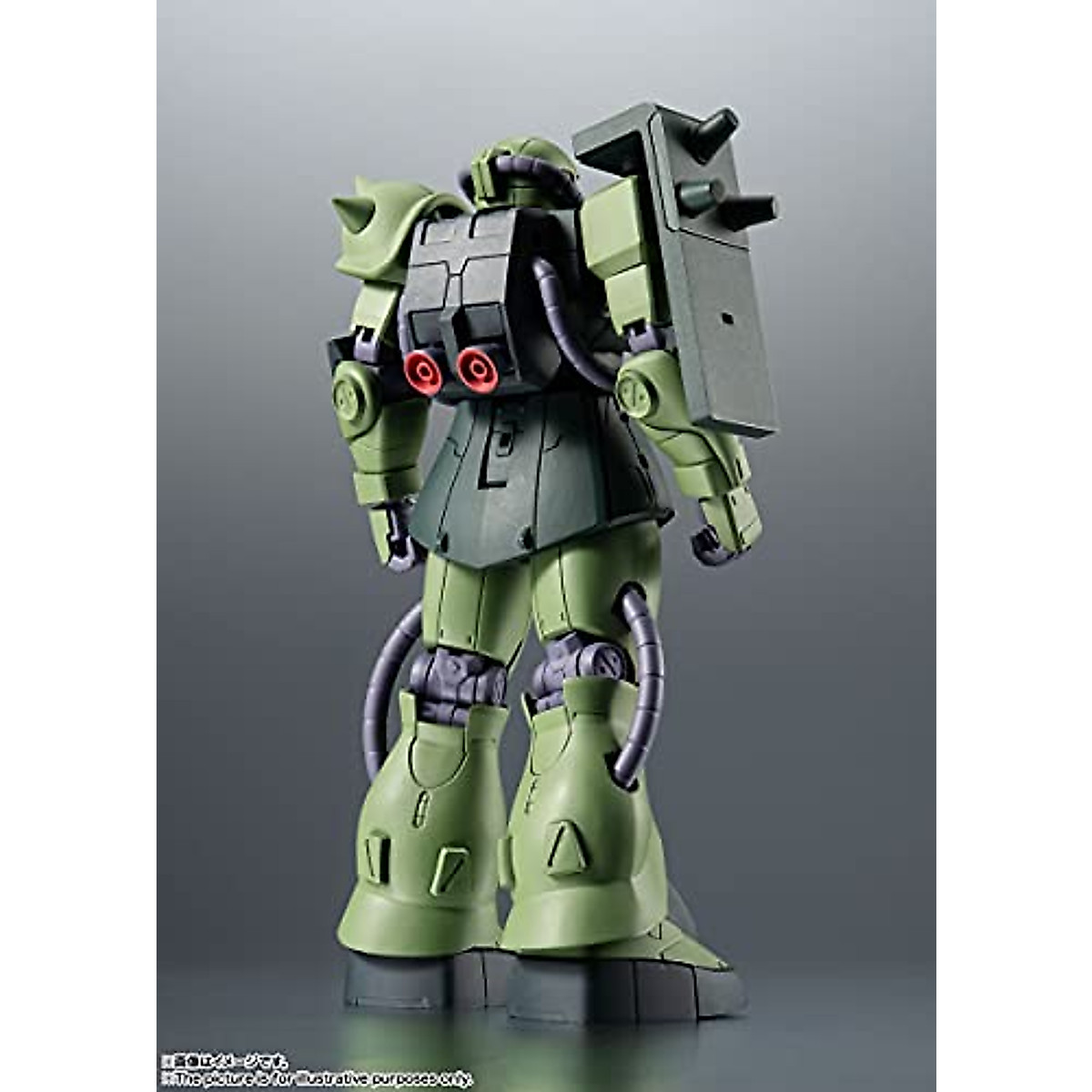 TAMASHII NATIONS - Mobile Suit Gundam The 08th MS Team - MS-06JC ZAKU II Type JC Version A.N.I.M.E., Bandai Spirits The Robot Spirits Collectible