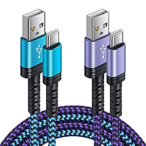 Samsung Type C Charger Cable Fast Charging USB C Android Phone Cord 6ft Compatible Samsung Galaxy S21 FE 5G/A13 /A03s/S23/S22 Ultra 5g/S22/S20,A53/A73/A33,Z Flip 4 3/Z Fold 4 3 5g,Moto G Stylus/Power