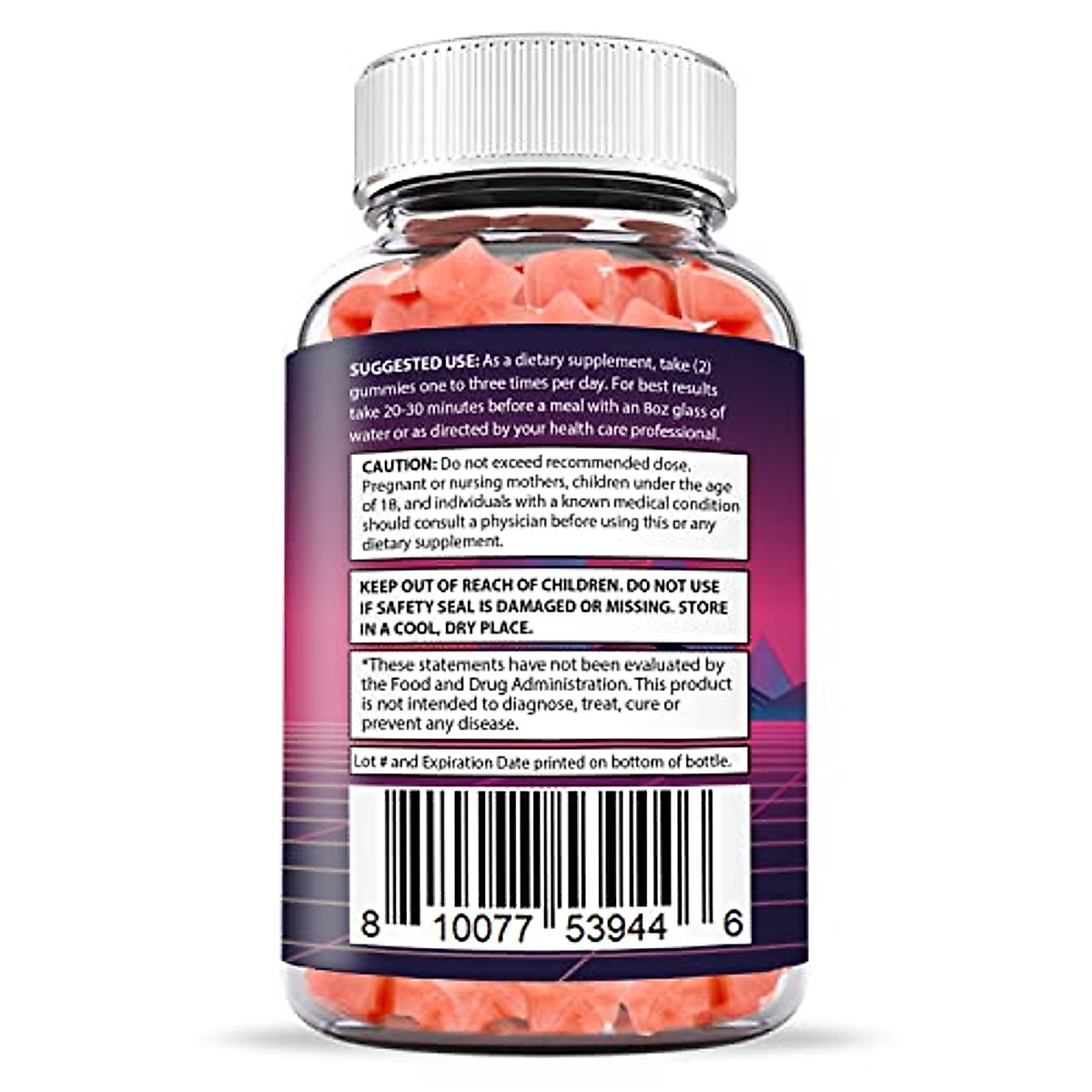 (2 Pack) Gemini Keto Max Superfruit Gummies Collagen Booster Contains Organic Silica Bamboo Acai Berry with Pomegranate Juice 120 Gummys