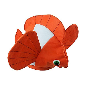 Funny Party Hats Fish Hat - Clown Fish Hat - Ocean Animal Hats - Sea Animal Hats - Costume Hats