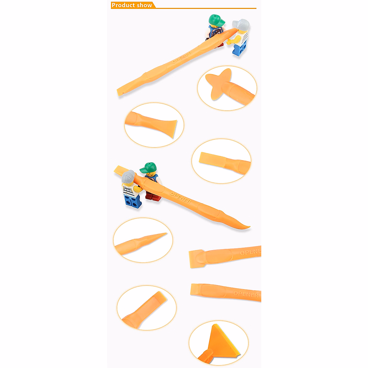 Spudger Plastic Pry Tool Kit - Professional Electronics Opening Repair Tool Kit for Laptop Phone Ipad Screen Opening Tool Kit, Anti-Static Display Removal Opener