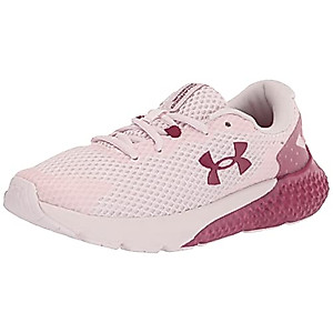 Under Armour Women's Charged Rogue 3 Running Shoe, Pink Note (600)/Wildflower, 8.5
