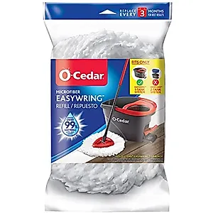 O-Cedar EasyWring Spin Mop Microfiber Refill