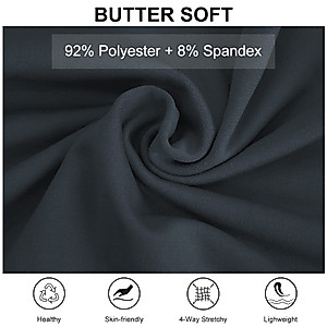 DIBAOLONG Womens Yoga Joggers Loose Workout Sweat Pants Comfy Lounge Pants with Pockets Deep Gray M