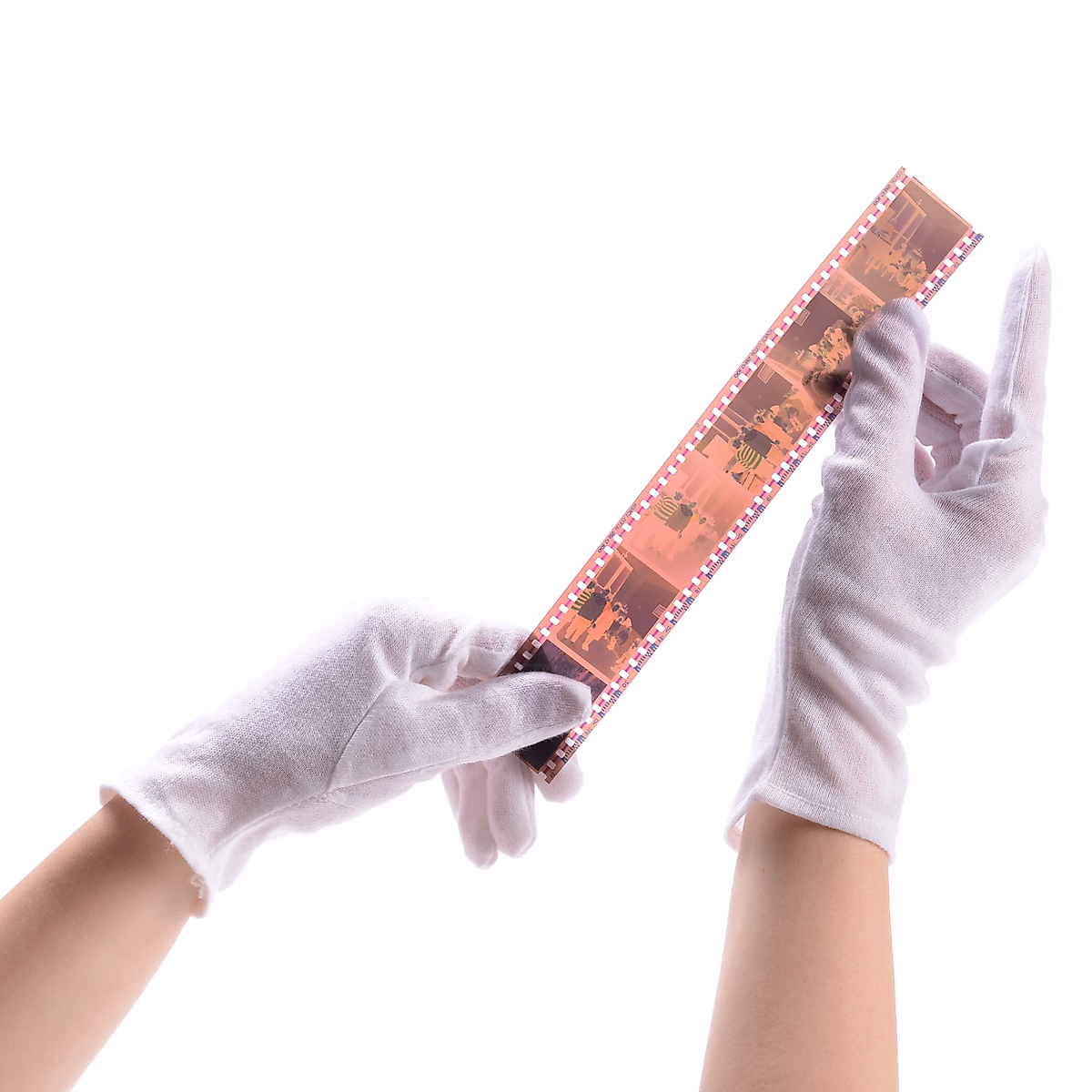 PHOTOMYNE Photo Handling Cotton Gloves for delicate items | Moisturizing Cotton Gloves For Dry Hands For Overnight Night | Multi use cotton gloves - 3 pack