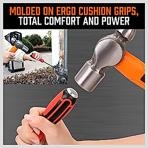 HORUSDY 44-Piece Magnetic Screwdriver Set with Go-Thru Steel Blades | High Torque, Plastic Racking