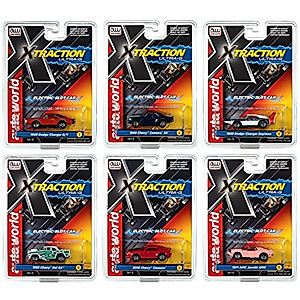 Auto World Xtraction R35 2010 Chevrolet Camaro Red HO Scale Slot Car