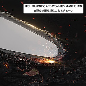 4-Inch Portable Rechargeable 6000mAh Battery Cordless Power Chain Saw, for Farming Tree Limbs, Garden Pruning, Bonsai Trunk, and Firewood