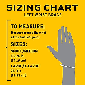 FUTURO-MMM-357 Deluxe Wrist Stabilizer, Large/X-Large - grey