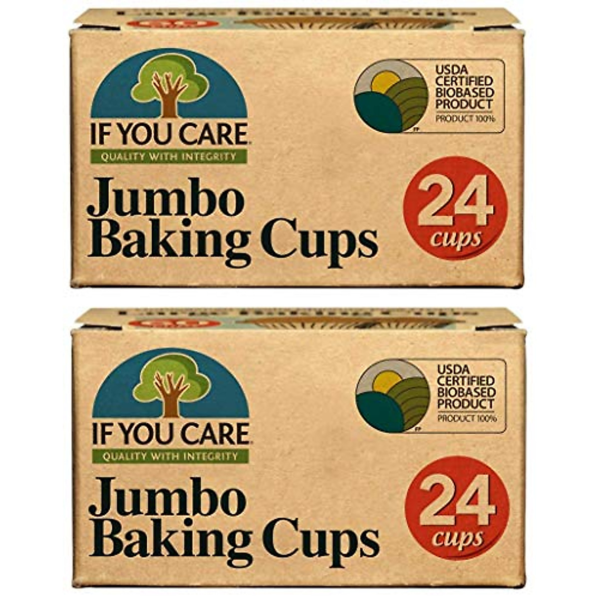 If You Care JUMBO Baking Cups (pack of 2)
