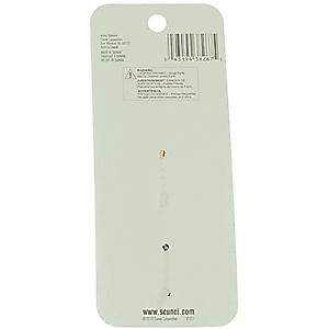 Scunci Wingless Octopus Jaw Clip,unisex, Colors may vary, 2-Pieces per Pack (1-Pack)