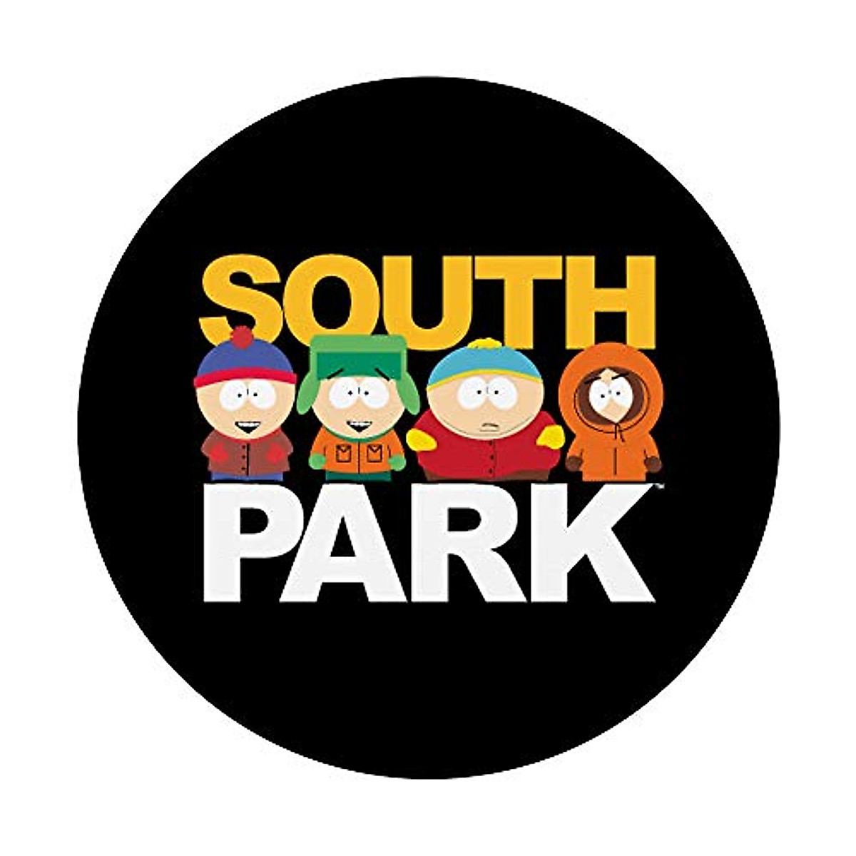 South Park Gang Logo sandwich PopSockets PopGrip: Swappable Grip for Phones & Tablets