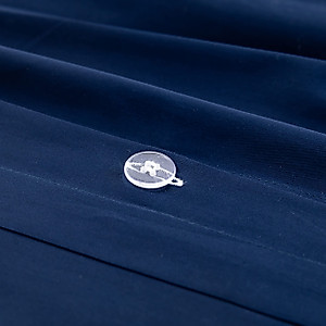 L LOVSOUL Duvet Cover Queen Size,100% Cotton Queen Duvet Cover Set, Soft and Breathable Bedding Set,90x90 Inches,Green