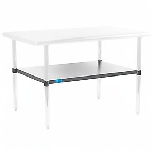 Additional Undershelf for AmGood Work Table | Adjustable Galvanized Steel Undershelf (24" x 36")