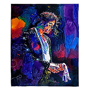 Dia Noche Fleece Blankets Soft Fuzzy 4 Sizes! DiaNoche - The Final Performance Michael Jackson - Toddler 40" x 30"