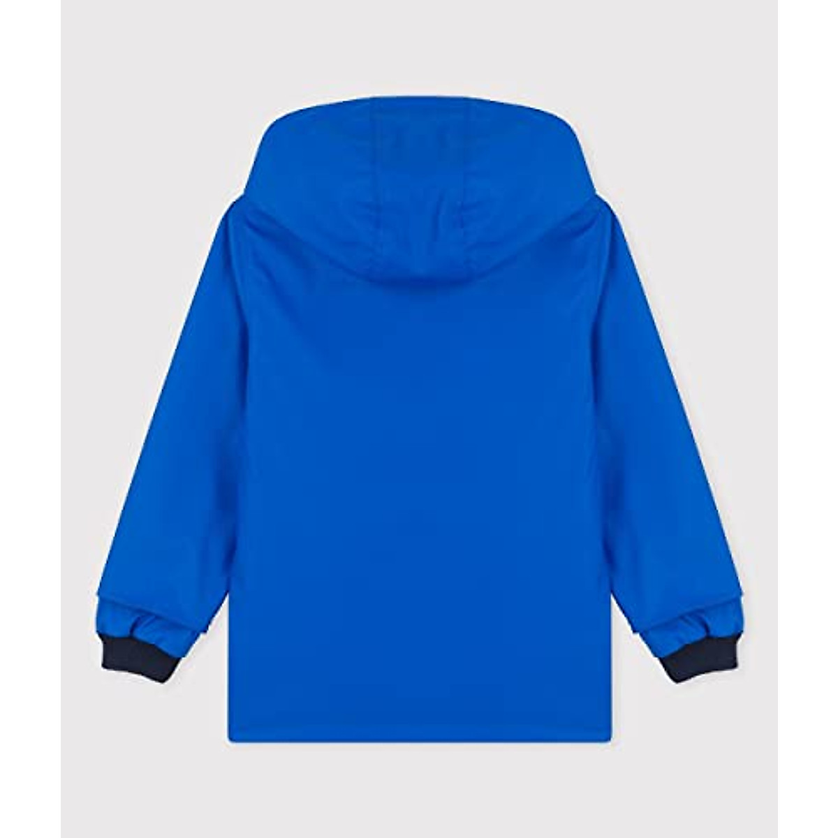 Petit Bateau Child's Hooded Rain Jacket, Blue