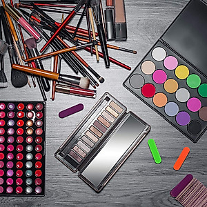 VIOCIWUO Mini Nail File Bulk 300 Pcs(180 Grit), Disposable Colorful Nail Files Emery Boards Home or Professional Manicure Tools(Purple, Green, Orange)