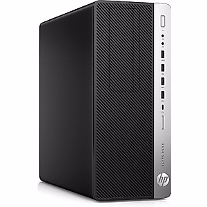HP EliteDesk 800G3 Tower Computer PC, 16GB RAM, 500GB SSD Hard Drive, Windows 10 Professional 64 Bit (Renewed)