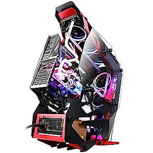 Antec Torque Black/Red Aluminum ATX Mid Tower Computer Case/Winner of iF Design Award 2019