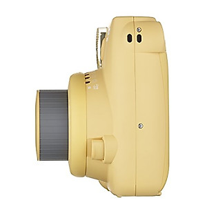 Fujifilm Instax Mini 8+ (Honey) Instant Film Camera + Self Shot Mirror for Selfie Use - International Version