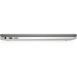 HP Chromebook 14a-na0010ca, 14-inch HD Laptop Intel Celeron N4000 4GB RAM 64GB eMMC USB-C, Wi-Fi & Bluetooth Built-in HD Camera Notebook, Small Computer PC, Google Chrome OS, Mineral Silver (Renewed)