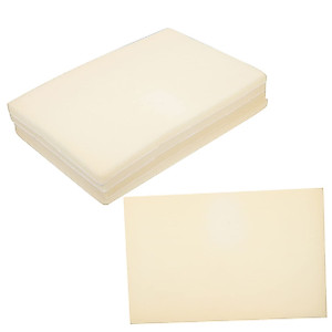 Levemolo 5pcs Storage Box Sponge Pad Jewelry Insert Display Mats Ring Display Pad Earrings Showcase Tray Trinket Tray Ring Tray Earring Sponge Display Pad Display Board Lining White