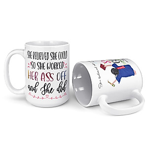 Personalized Graduation Gifts for Her, Custom Graduation Gift for Women, College Graduation Gifts, Masters, Phd, High School Graduation Gifts, Class of 2024 Graduation Coffee Mug 11-15 oz