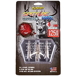 New Archery Products NAP Spitfire Maxx 125 X-Bow Tt 4-Pack