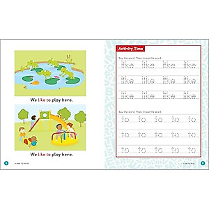 Learn to Read: Sight Words Storybook: 25 Simple Stories & Activities for Beginner Readers