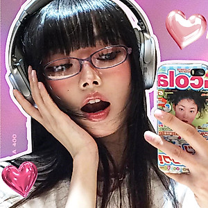 SODQW Fashion Fake Glasses Rectangular Y2k Small Eyewear Frame for Women Cosplay Glasses