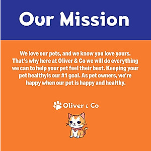 Oliver & Co. Cat Constipation Relief - Cat Laxative - Cat Constipation - Constipation Relief for Cats -Constipation Relief for Cat - Cat Laxative Constipation Relief - 1 fl oz - Roast Chicken Flavor
