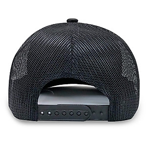 L2K Classics Plain Trucker Mesh Cap Baseball Cap - Mens Hats Trucker Hats for Men Black