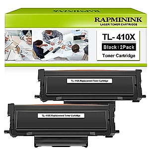 RapmininK TL-410X Black Pantum Replacement Toner Cartridge Compatible with Pantum P3012DW,P3302DW,M6702DW,M7102DW,M6800FDW,M6802FDW,M7200FDW,M7202FDW,M7300FDW Series Printers-2 Pack