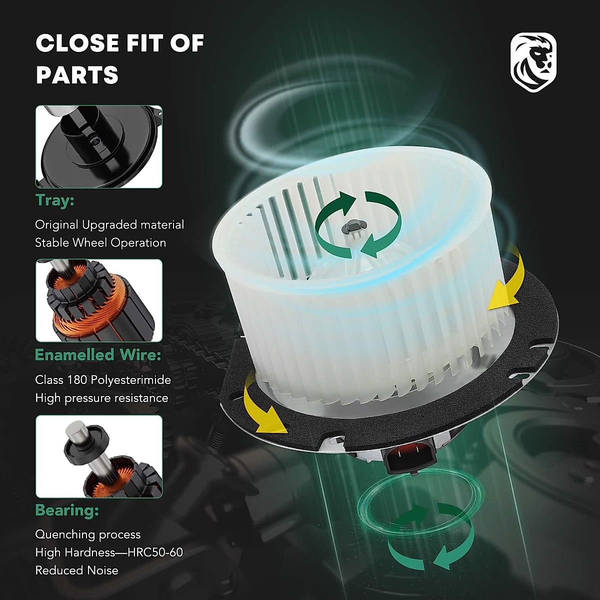 A/C Blower Motor Assembly for Ford Ranger 1998-2011 Explorer 1995-2001 Mercury Mountaineer 1997-2001