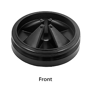 CoguZed 2 Pcs Garbage Disposal Splash Guard for 3 3/8"", Disposal Cover, Stopper, Rubber Drain Insert, Strainer & Parts