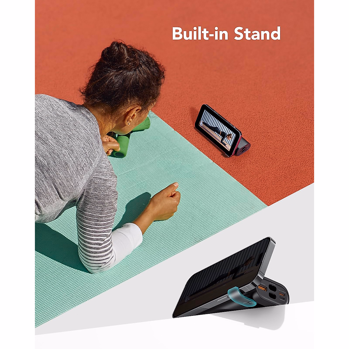 VIYISI Portable Charger for Apple Watch, 10000mAh Power Bank 20W PD Fast Charging Battery Pack for iPhone, Compatible with Apple Watch Series Ultra/8/7/6/Se/5/4/3/2/1/iPhone14/14 Pro Max/13/12 - Black