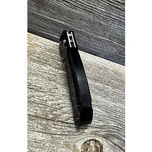 Generic Black Anodized Honeycomb Billet Aluminum Tritilian Design Scales Full Size Griptilian Custom Knife Handle, Knife Scales, EDC