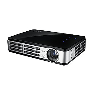 Vivitek Qumi Q5 500 Lumen WXGA HD 720p HDMI 3D-Ready Pocket DLP Projector with 4GB Memory (Black)