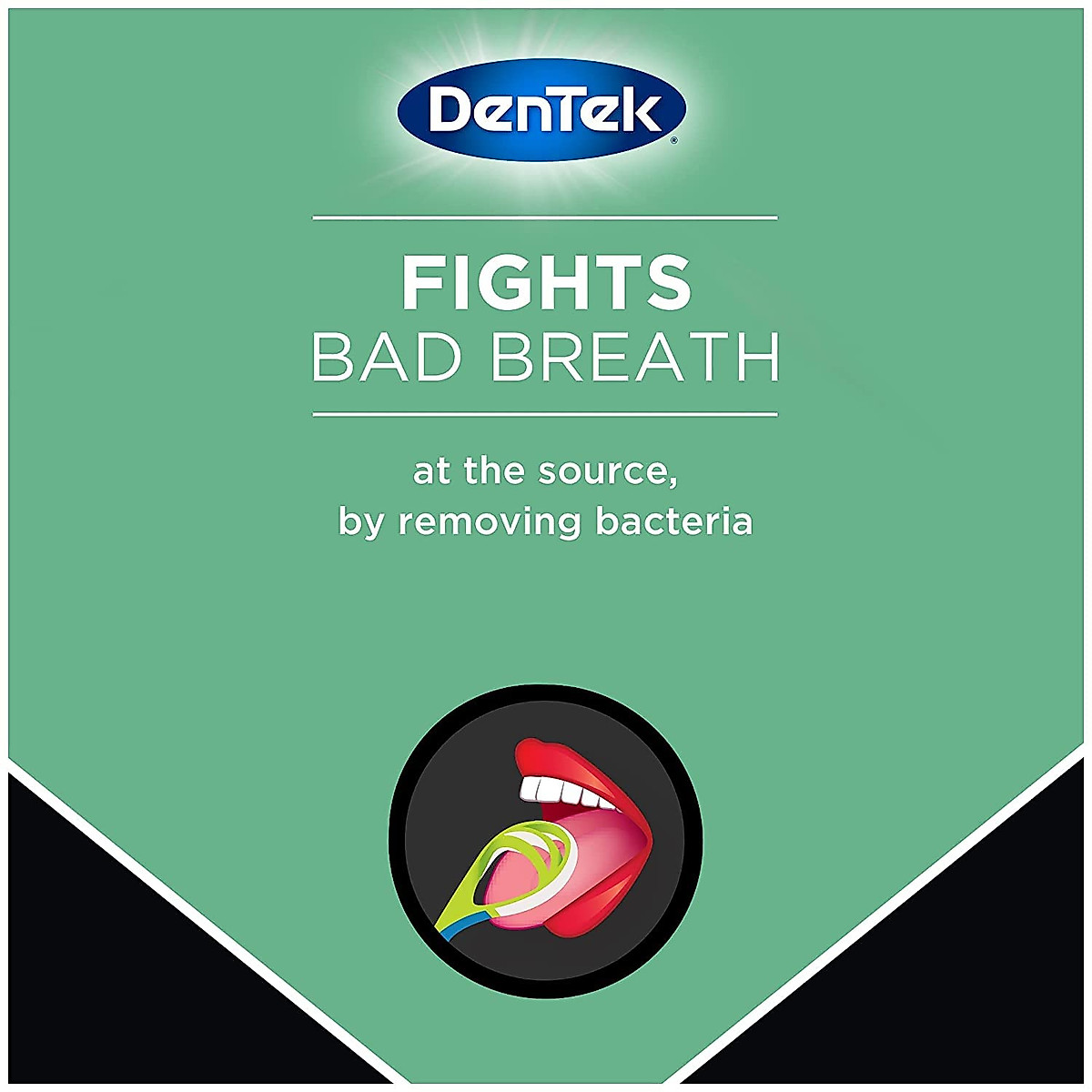 DenTek Tongue Cleaner, Fresh Mint, 1 Count Each | Pack of 5