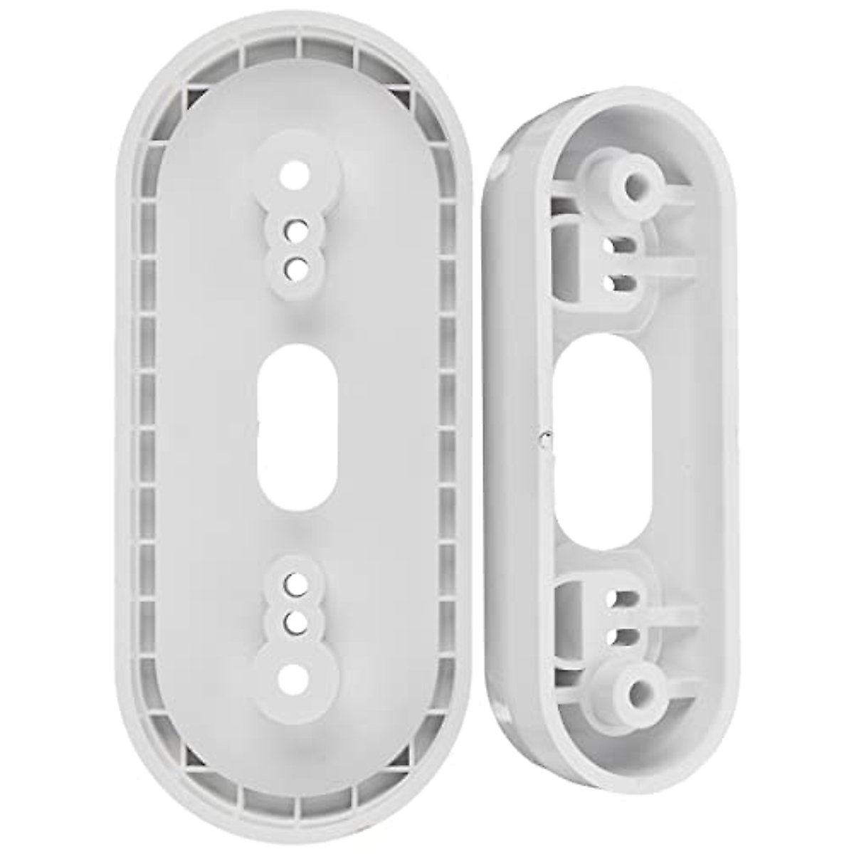 AirTech Home Automation Wedge Extender Kit Mount Compatible with Nest Hello 1st Generation, White Classic Pill Made for Nest Hello, Outdoor use.