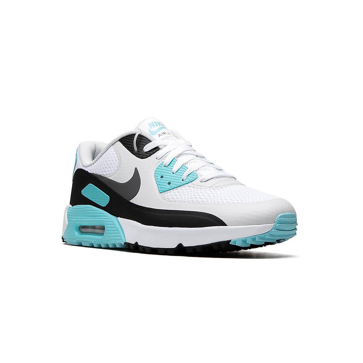 NIKE Men's Golf Shoe, White Dark Grey Cup, 12 AU