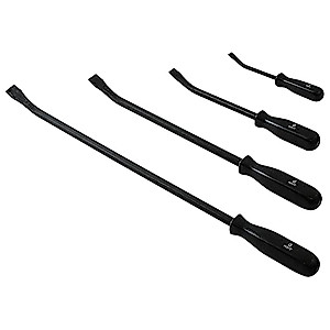 Sunex 9704 Pry Bar Set with Ergonomic Handles, 4-Piece