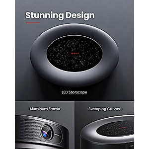 4K Projector, Anker Nebula Cosmos Max 4K UHD TV Home Theater/Entertainment Projector, Android TV 9.0 with 5000+ Apps, Dolby Digital Plus, 360° of True 3D Audio, HDR10, HLG