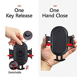 dosili Cell Phone Vehicle Mount,Dashboard Beanbag Friction Mount ,2 in 1 Dashboard Mount and Car Air Vent Holder ,for iPhone Android and Other Smartphones