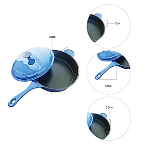 Jean-Patrique Cast Iron Sauté Pan Deep 11.8" Professional