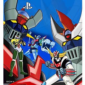 Skin Ps4 Old - ROBOT 80 MAZINGA JEGG ROBOT GOLDRAKE - limited edition DECAL COVER ADESIVA Playstation 4 Slim SONY BUNDLE